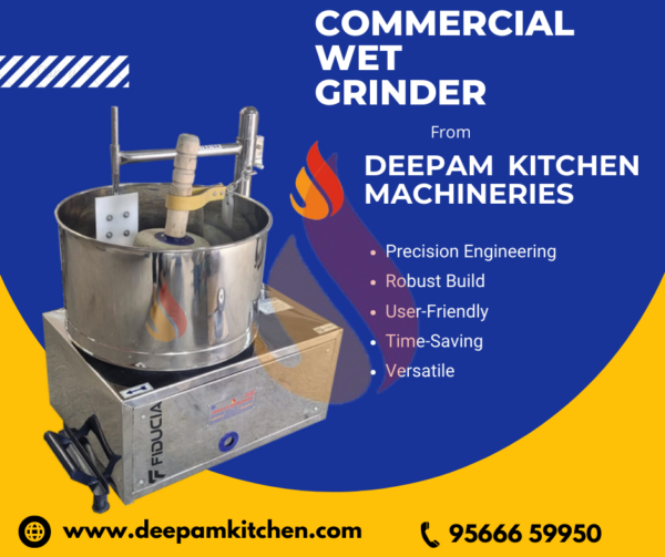Elevate Your Kitchen With Deepam's Commercial Wet Grinders