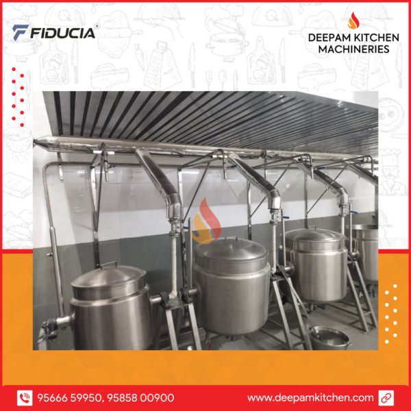 Steam Jacketed Kettles Manufacturer - Deepam Kitchen
